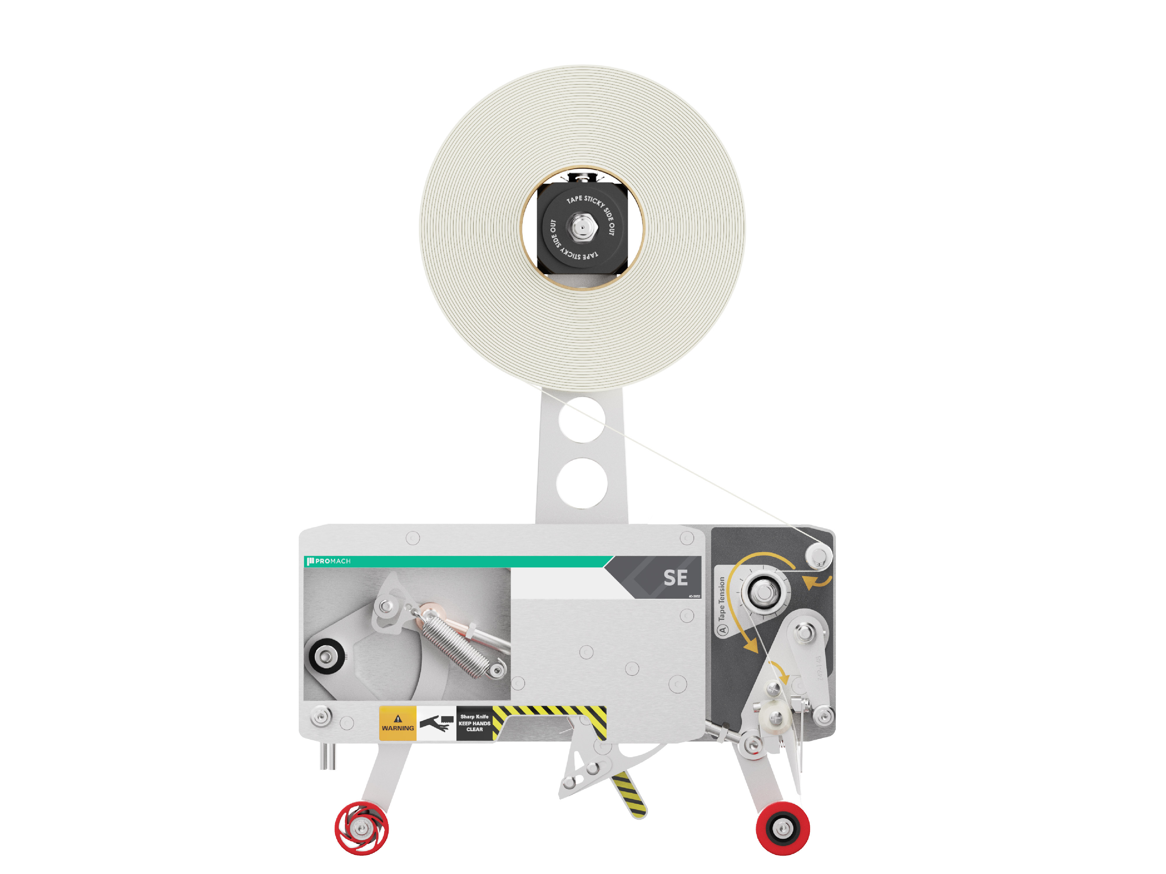 Packaging Equipment Tape Heads - Case Tape Packaging Machines | Dekka